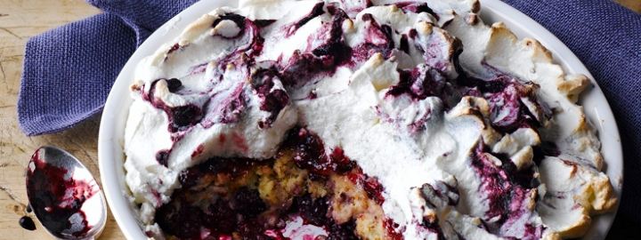 Blackberry Monmouth pudding | Eggcellentrecipes.com